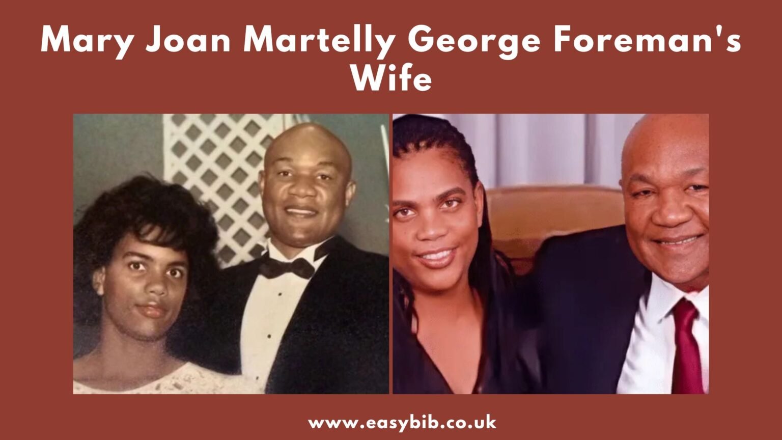 Mary Joan Martelly George Foreman's Wife