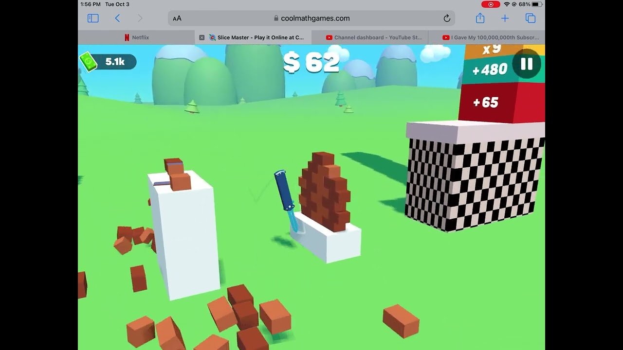 Slice Master Cool Math - Play & Master Knife Flipping