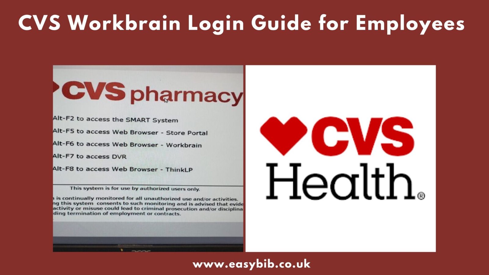 CVS Workbrain Login Guide for Employees