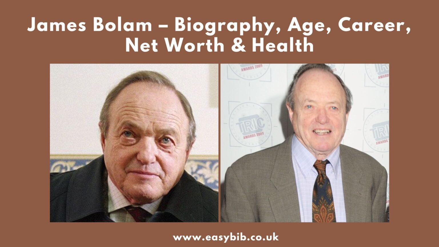 James Bolam – Biography, Age, Career, Net Worth & Health