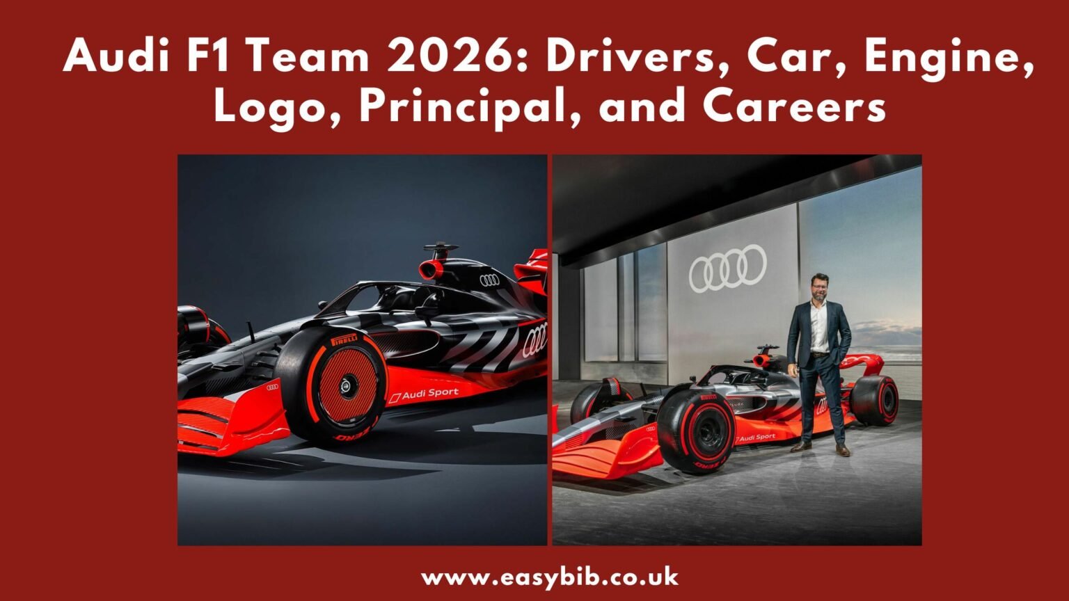 Audi F1 Team 2026: Drivers, Car, Engine, Logo, and Careers