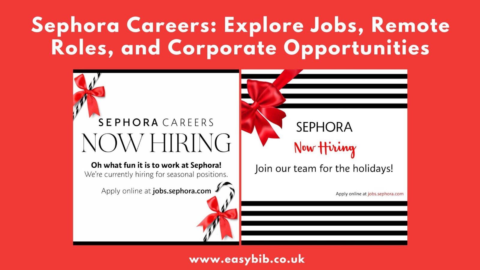 Sephora Careers: Explore Jobs & Remote Roles