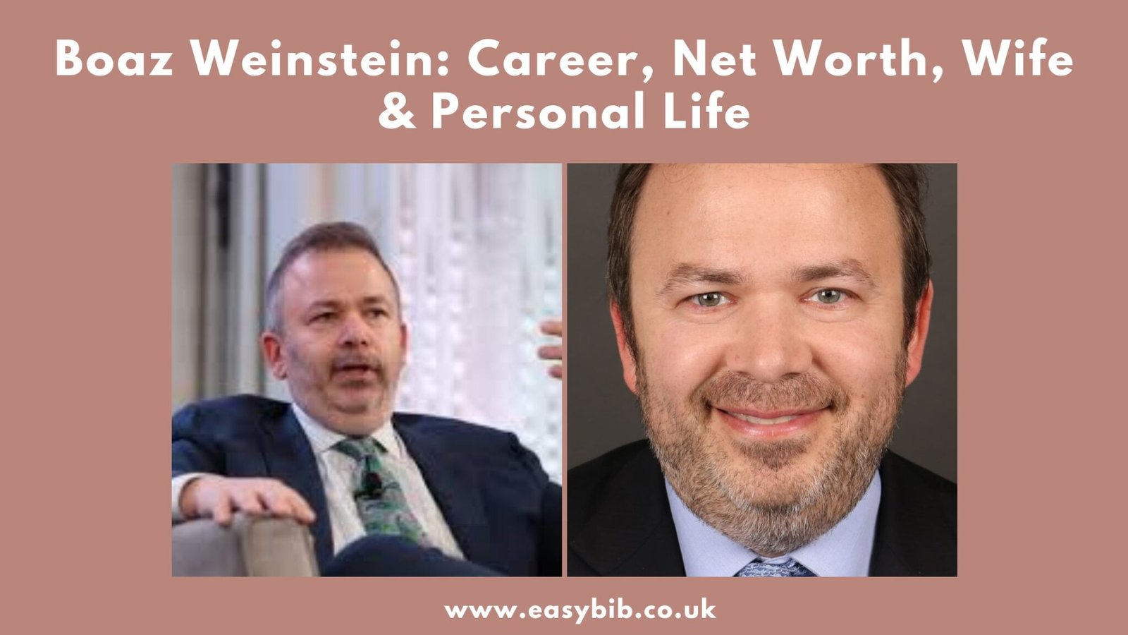 Boaz Weinstein: Career, Net Worth, Wife & Personal Life