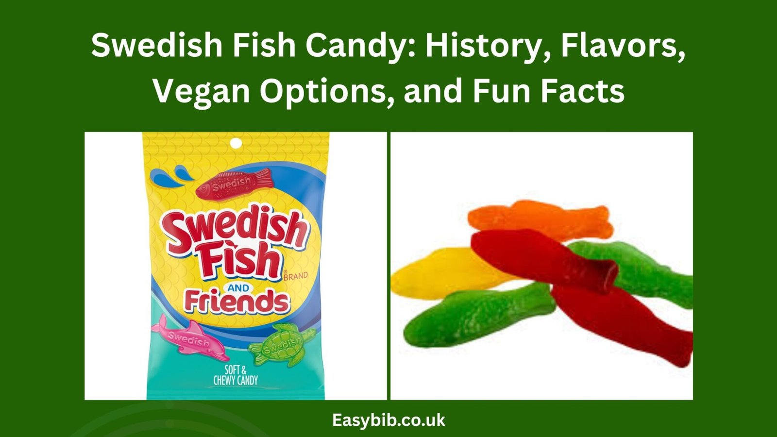 Swedish Fish Candy: History, Flavors, and Vegan Options
