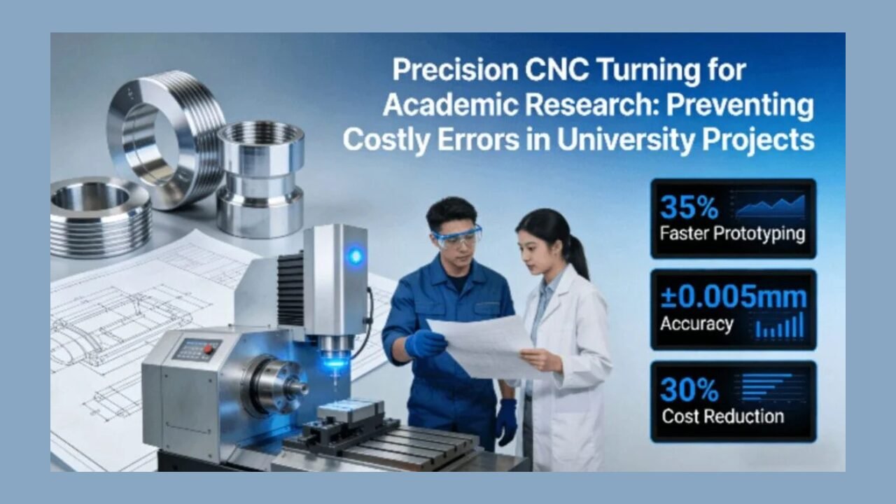 Precision CNC Turning Services for University Engineering