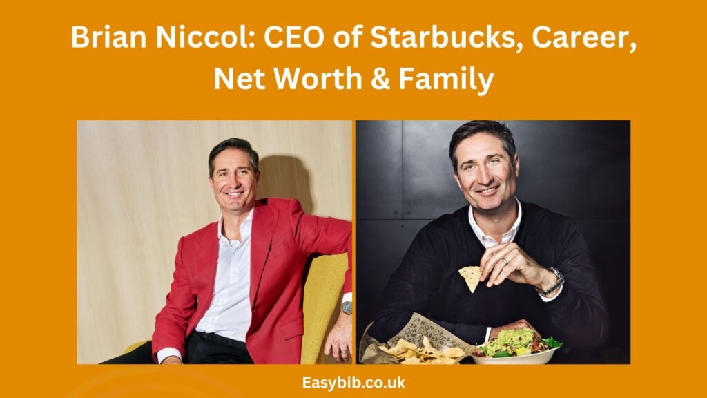 Brian Niccol: CEO of Starbucks, Career, Net Worth & Family